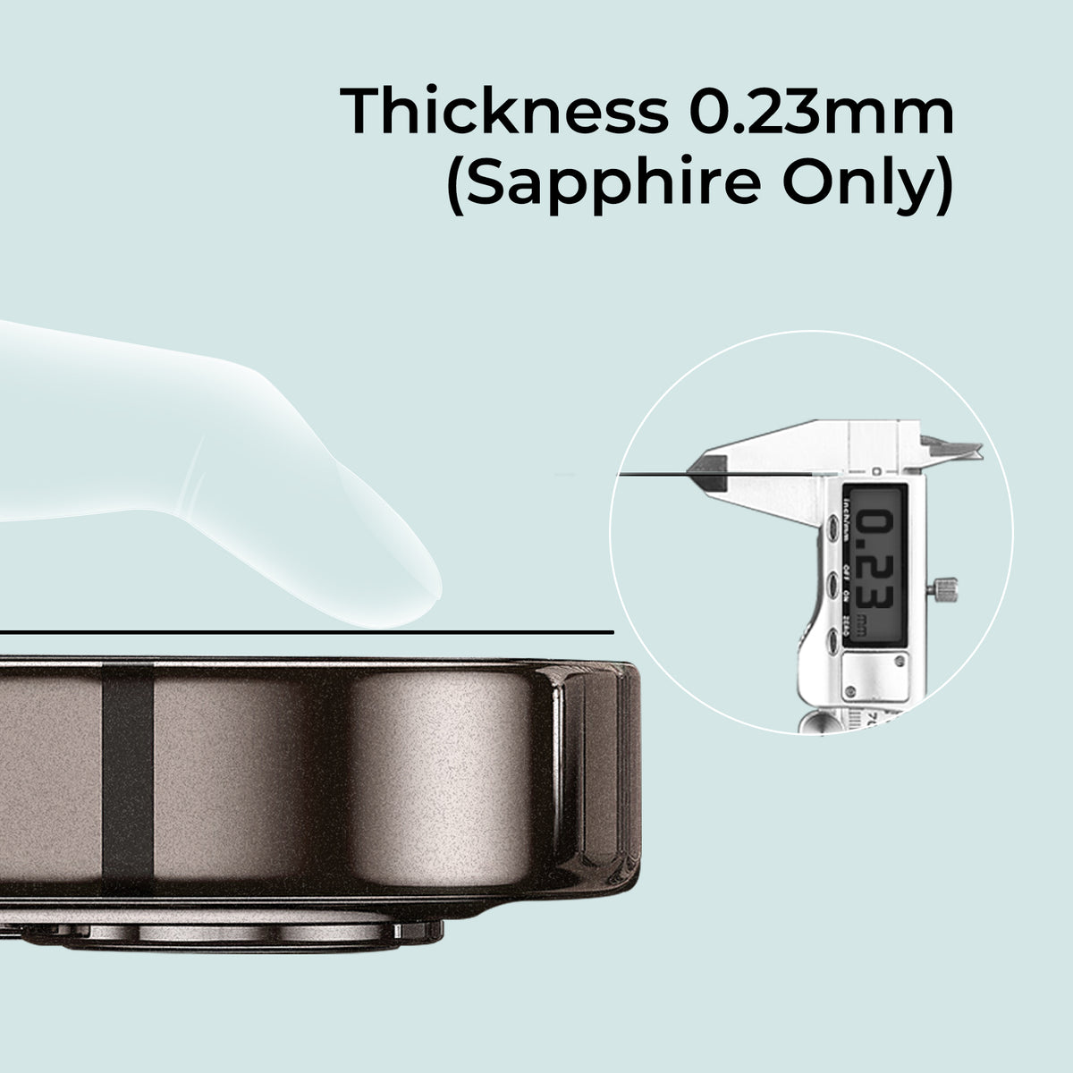 Sapphire Screen Protector for iPhone 16 Series ( HD ) – Sapphireman